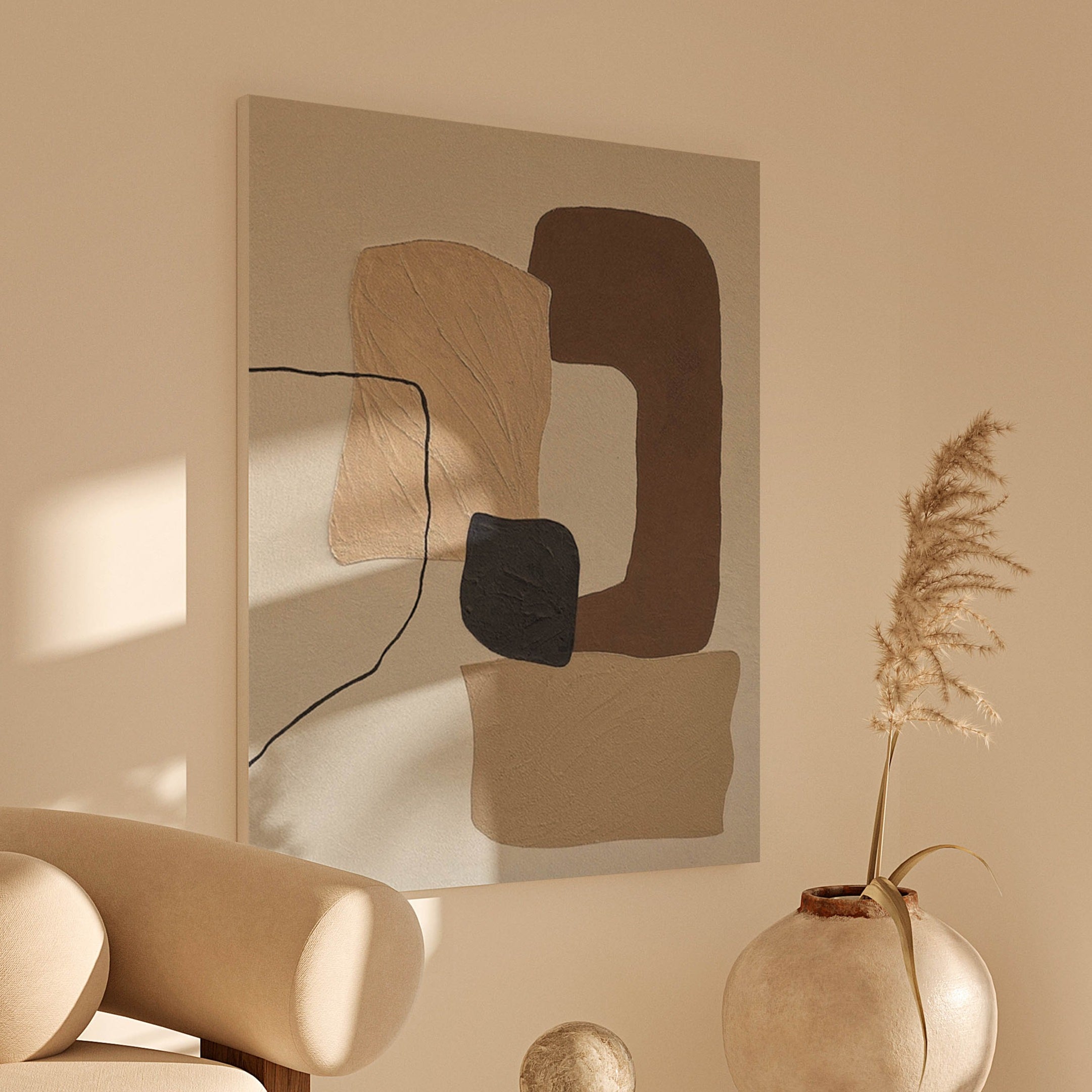 [Hand-painted] Objects wall art – COMO decor