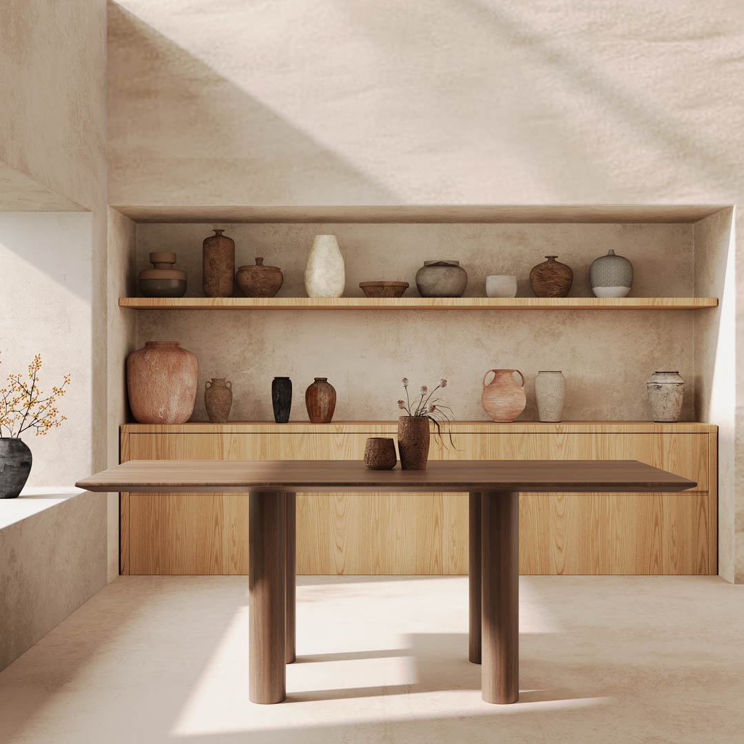 Soren dining table - Walnut – COMO decor